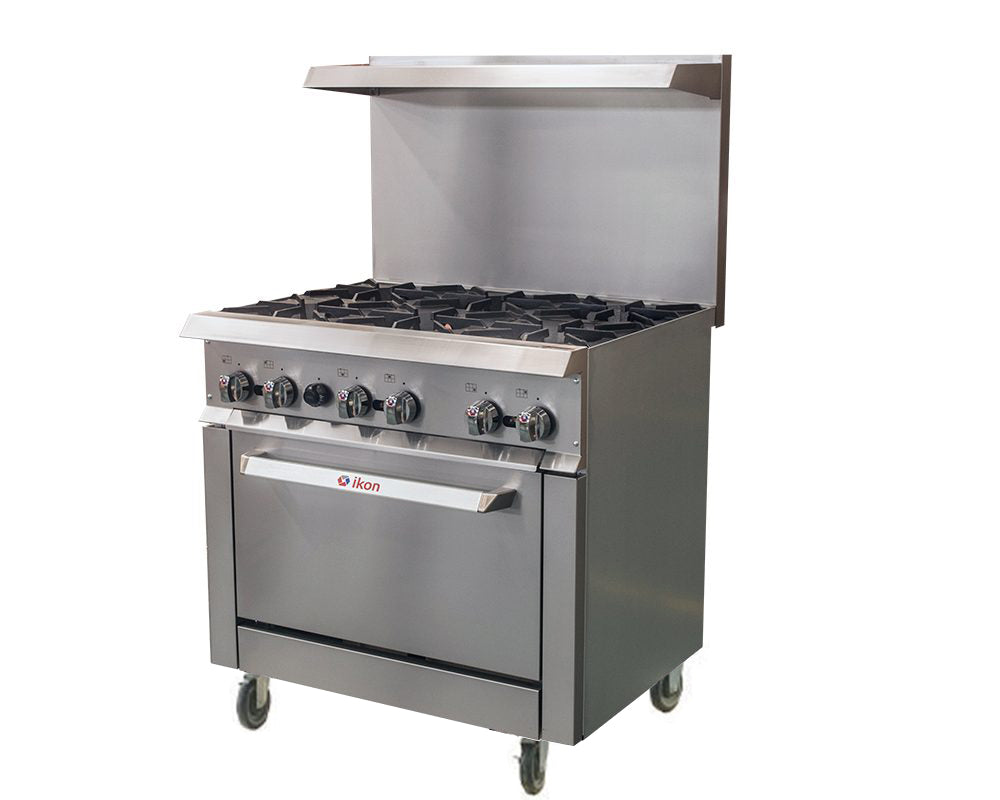 IKON IR-6-36CO 36" Gas Range with 6 Burners & Convection Oven | ProKitchen Direct