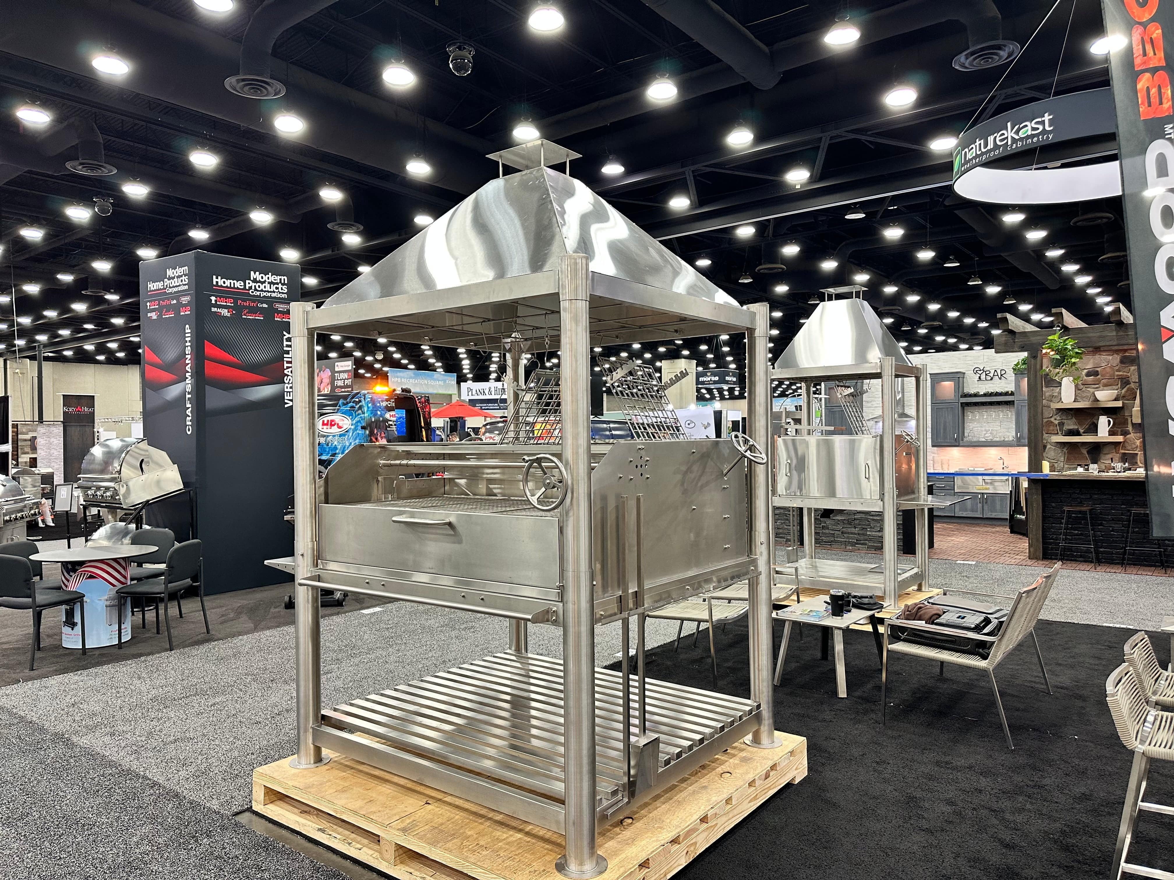 Tagwood BBQ22SS XL Stainless Gaucho Grill | 3200 Sq. In.| ProKitchen Direct